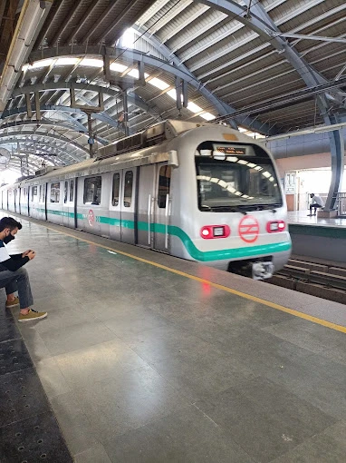 Maharaja Surajmal Stadium Delhi Metro Station - My Travel